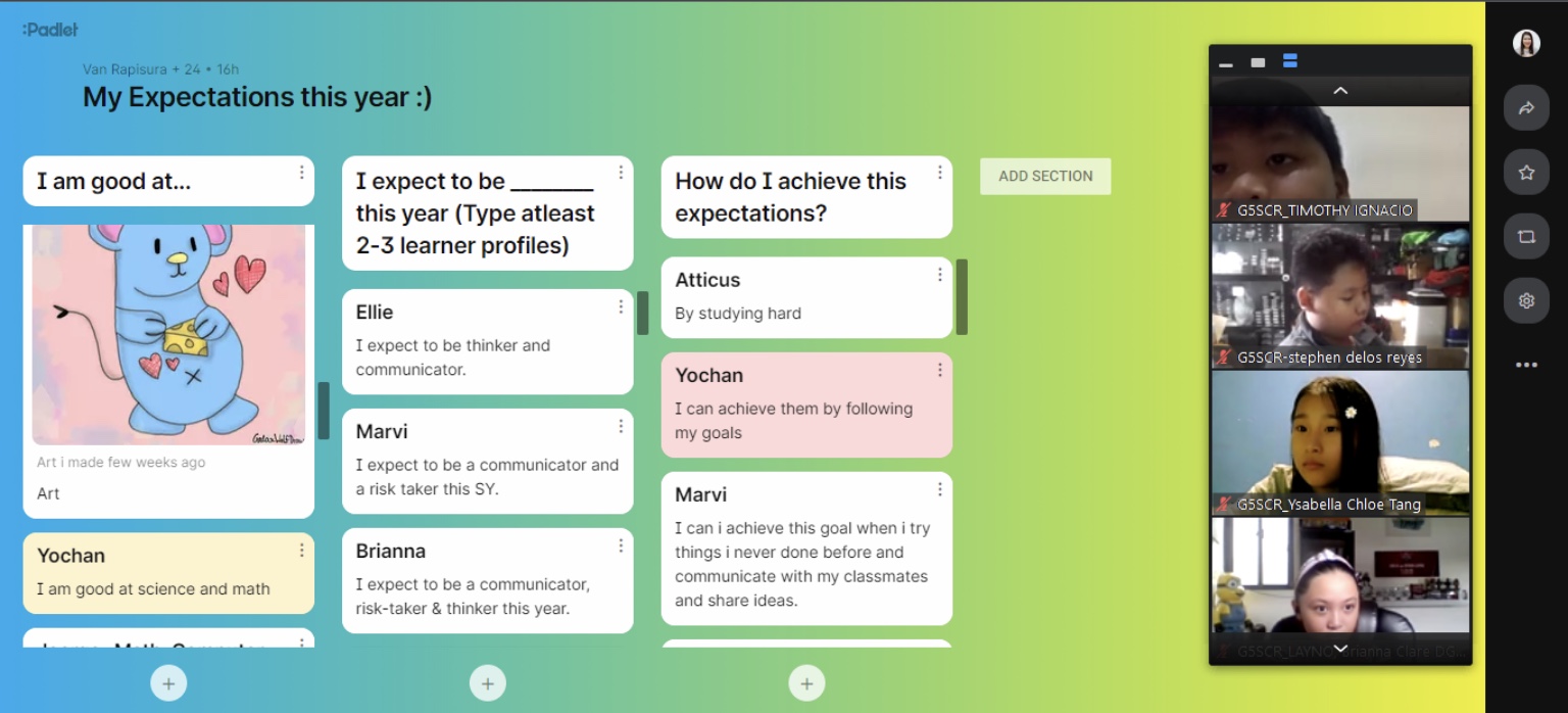 Grade 5’s Emoji Pop Getting to Know Engagement – Hope Christian High School